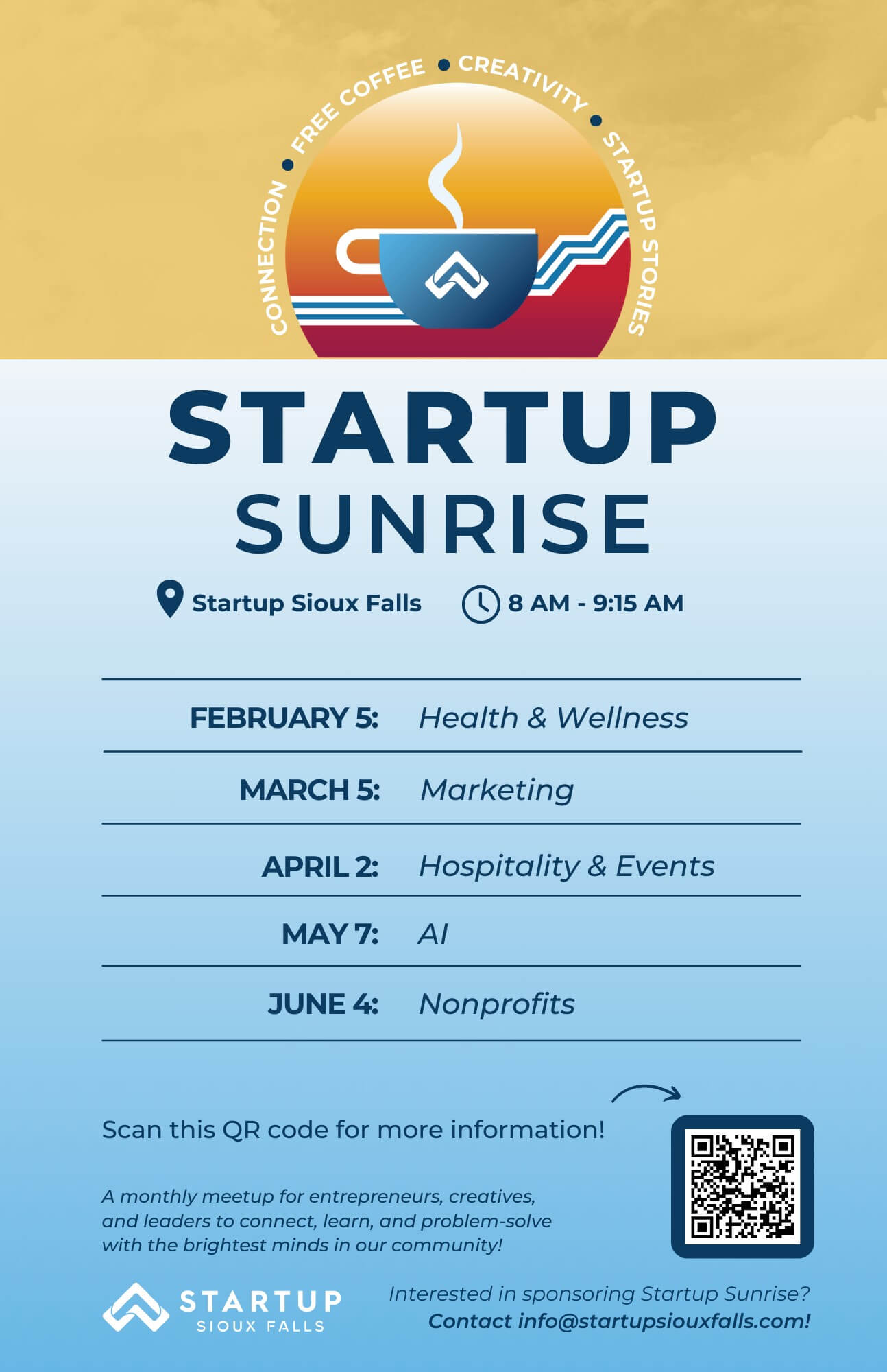 Startup Sunrise | Startup Sioux Falls